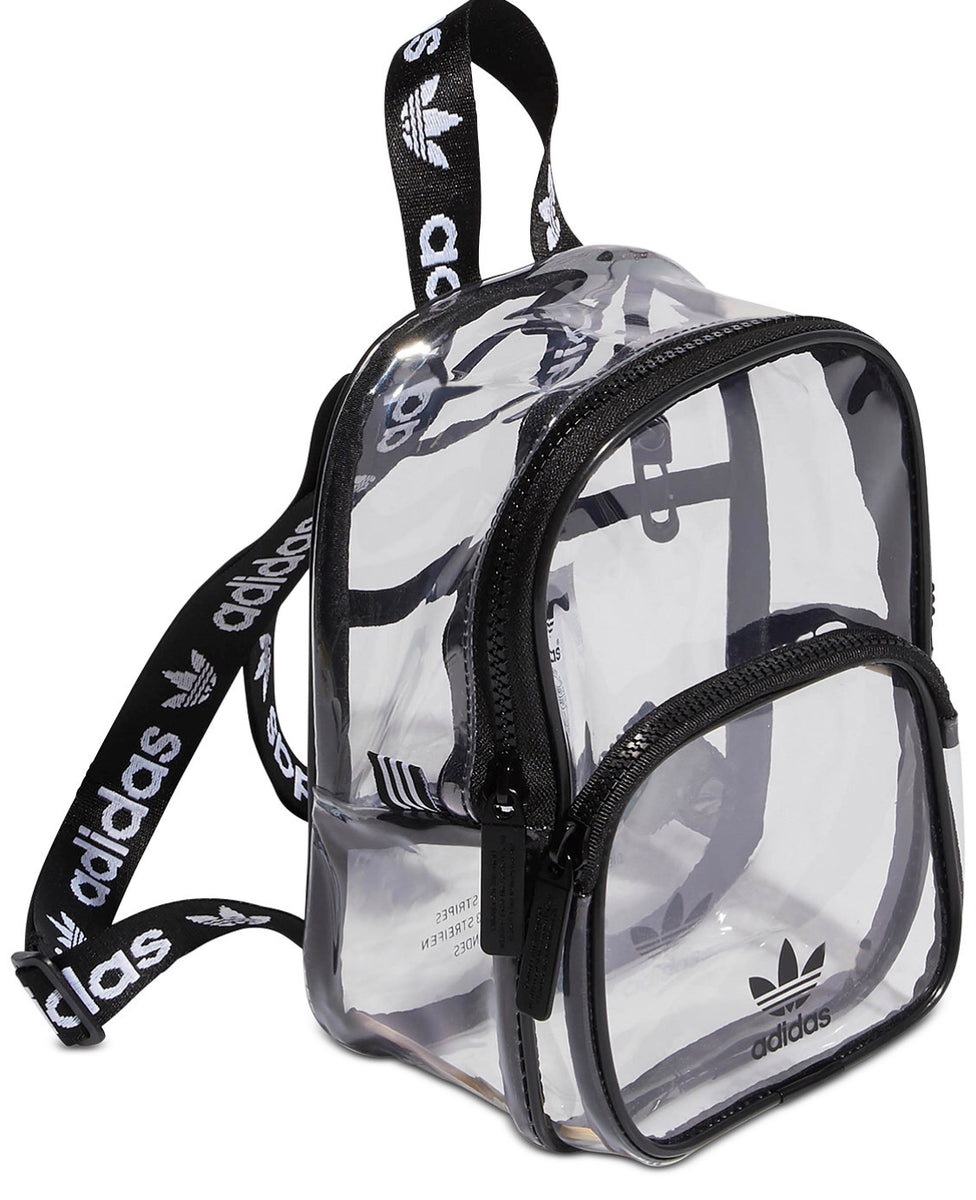 Adidas Originals Clear Mini Backpack Black NWT! $45 – DesignerBrandBOX